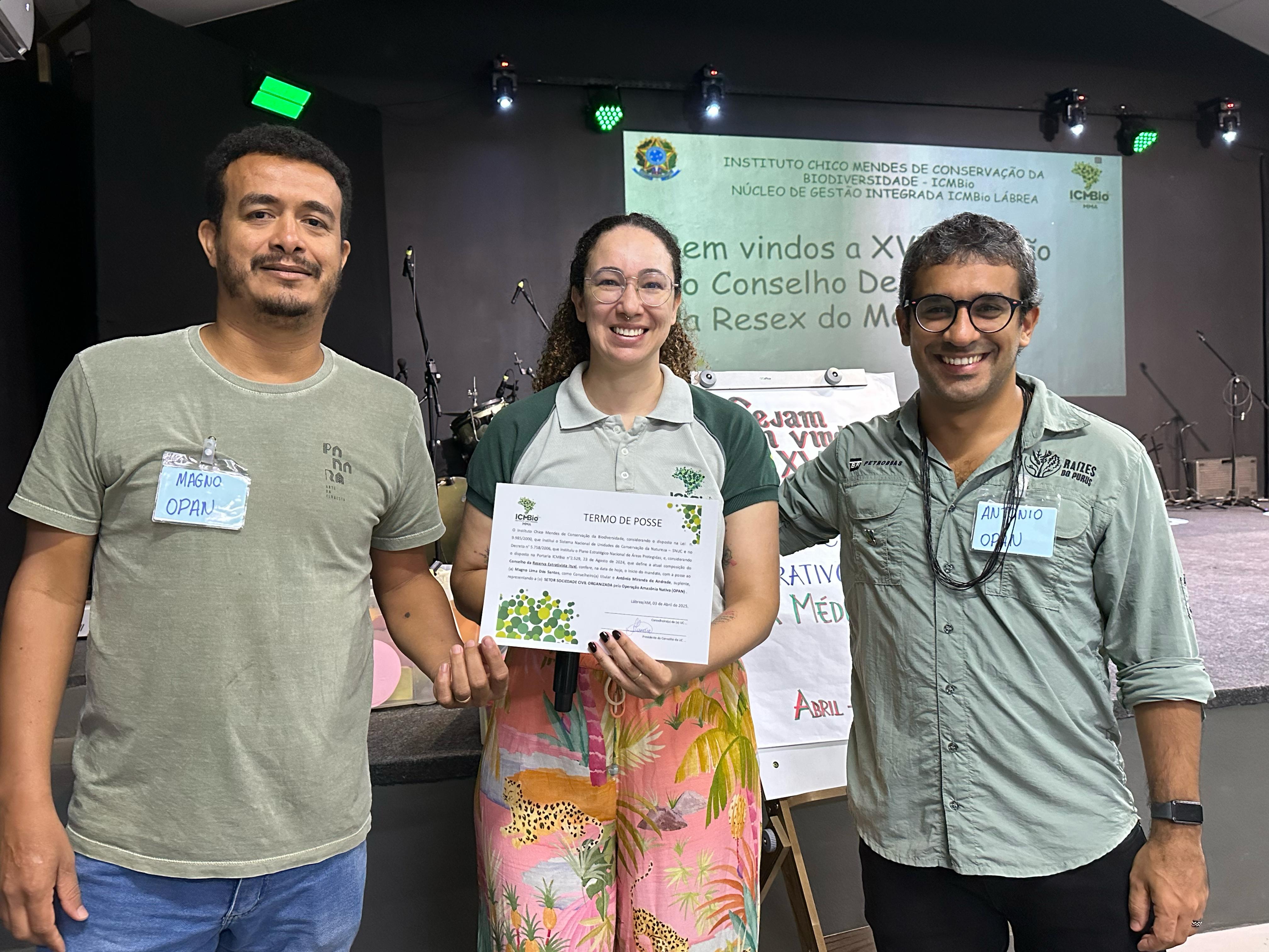 OPAN takes seat on the board of directors of the Resex Médio Purus » OPAN